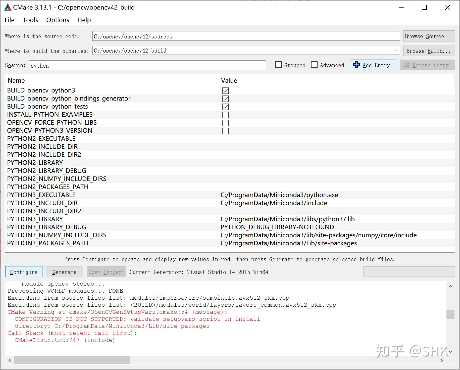win10编译opencv4.2+conda+python3.7+cuda - 知乎 win10编译opencv4.2+conda+python3.7+cuda - 知乎