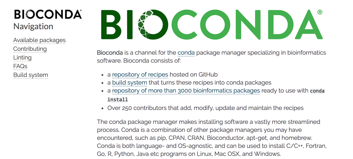 生物信息学100个基础问题 —— 番外2: 用Anaconda快速搭建生物信息学分析平台 - 知乎