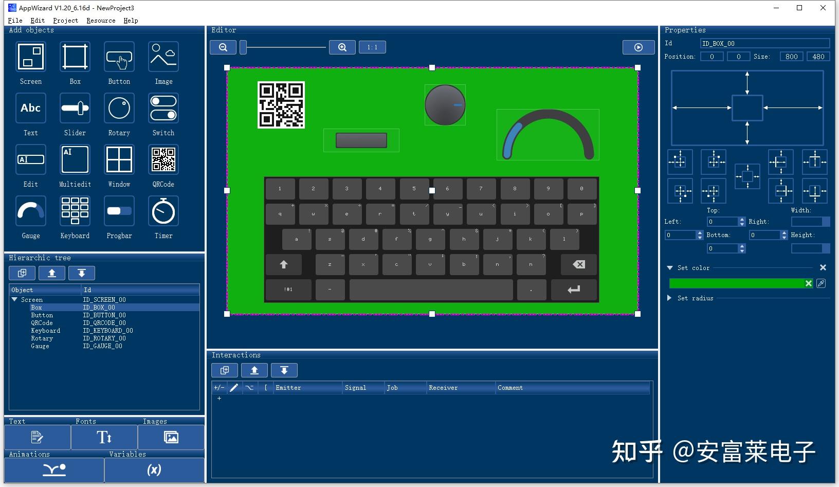 各种GUIBuilder体验TouchGFX，AppWizard，GUIX Studio，Embedded Wizard，AWTK，柿饼UI ...