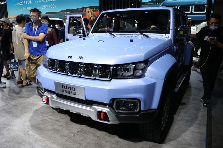 成都车展最吸睛的硬派SUV，北京越野BJ40抢了“坦克”风头 - 知乎