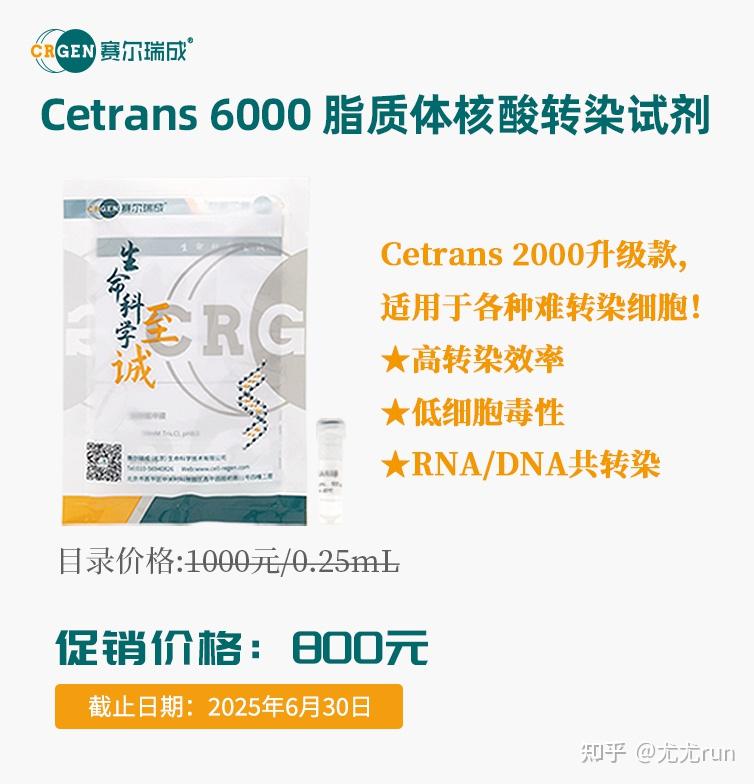 高效低毒Lipo2000(脂质体2000)转染试剂及MEM减血清培养基 - 知乎