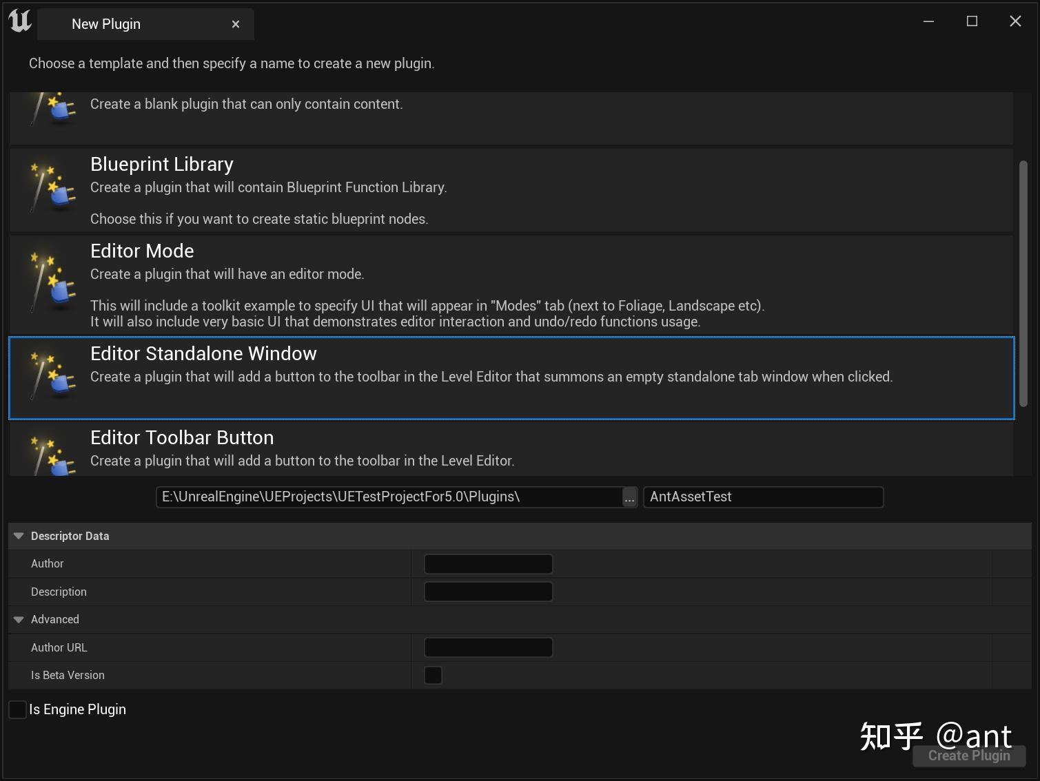 UE5编辑器开发（一）：实现带Viewport和Thumbnail的自定义Asset - 知乎
