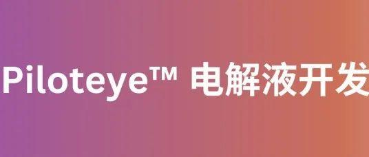 Piloteye™ 电解液智能化研发 助力高能量密度电池下线周期减半｜先进研发的“武林秘籍” - 知乎