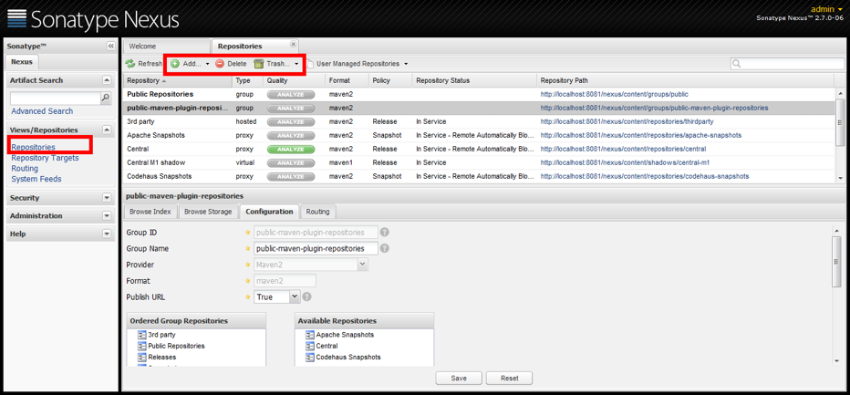 Nexus仓库搭建及配置详解 - 知乎