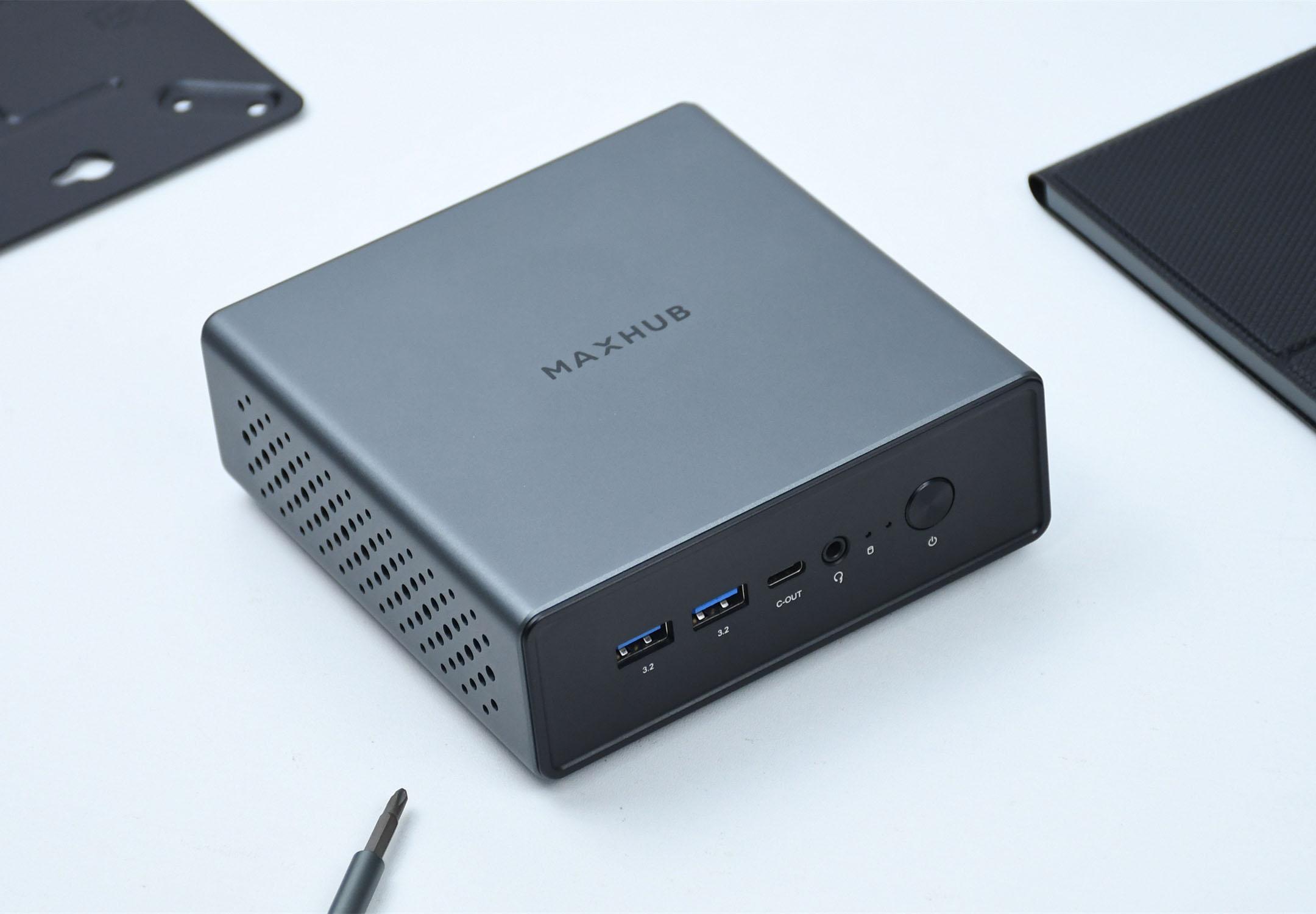 铝合金外壳，丰富接口，入门级迷你电脑主机：MAXHUB MI20简评 - 知乎