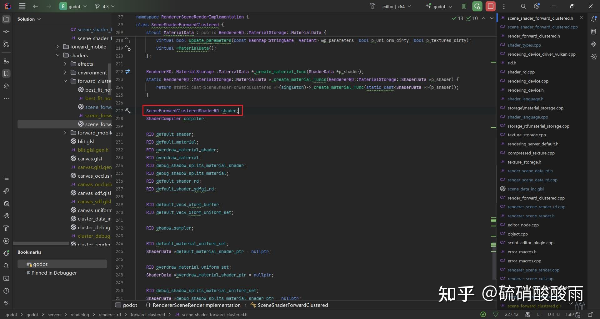【Godot渲染分析笔记】Shader编译过程：从Godot Shader到glsl - 知乎