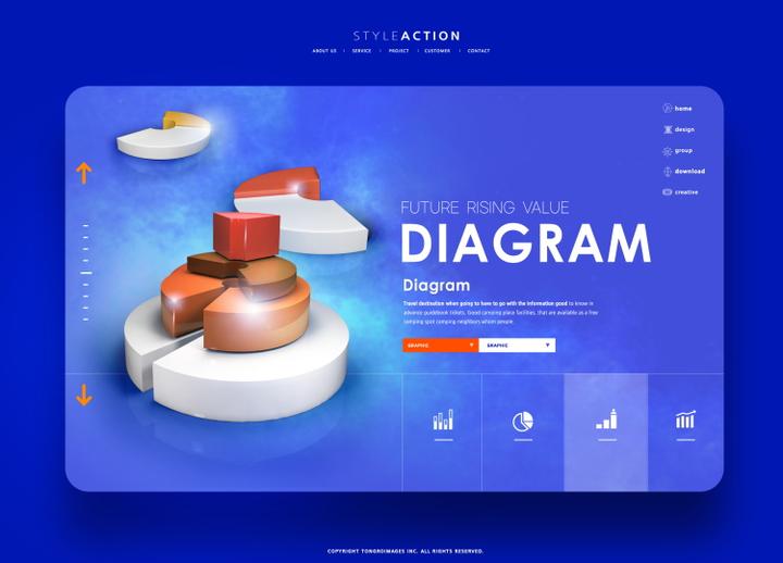 19款高级商务立体数据图表立体海报元素PSD设计素材 Stereo Data Sheet PSD Material - 知乎