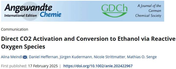 光催化CO2RR最新Angew. Chem. Int. Ed.：活性氧物种实现二氧化碳直接活化并转化为乙醇 - 知乎