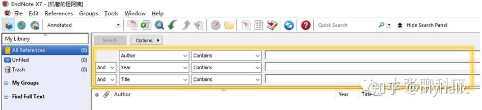教你使用Reference编辑神器：EndNote - 知乎