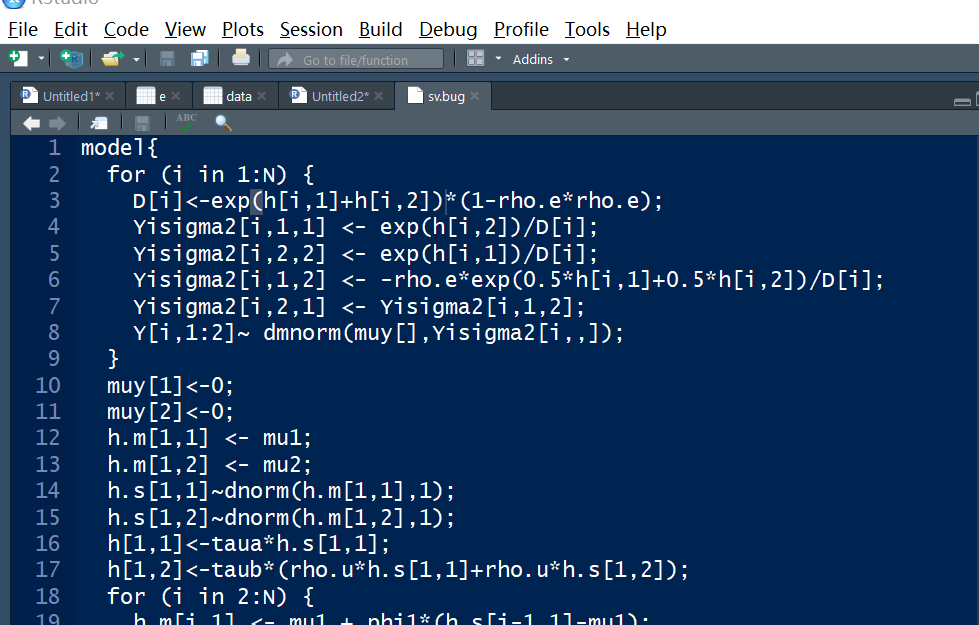 怎样在R中使用R2winbugs调用Winbugs? - 知乎