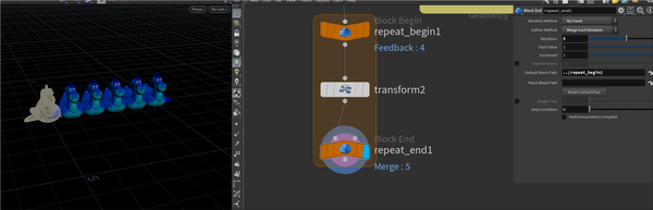 Houdini 中for-each 和for-loop 节点 - 知乎