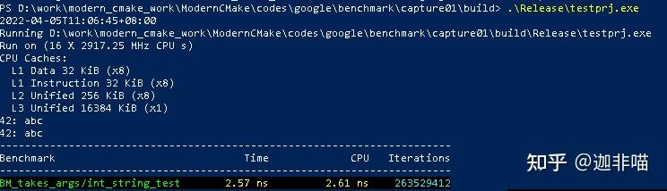 Google benchmark Passing Arbitrary Arguments to a Benchmark测试 - 知乎