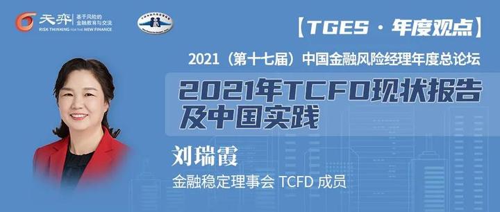 【TGES•年度观点】刘瑞霞：2021年TCFD现状报告及中国实践 - 知乎