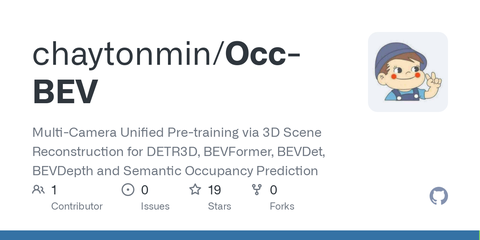 Occ-BEV: Multi-Camera Unified Pre-training via 3D Scene Reconstruction - 知乎