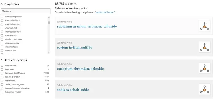 拥有5k+数据集，半导体研究的宝藏数据库︱SpringerMaterials - 知乎