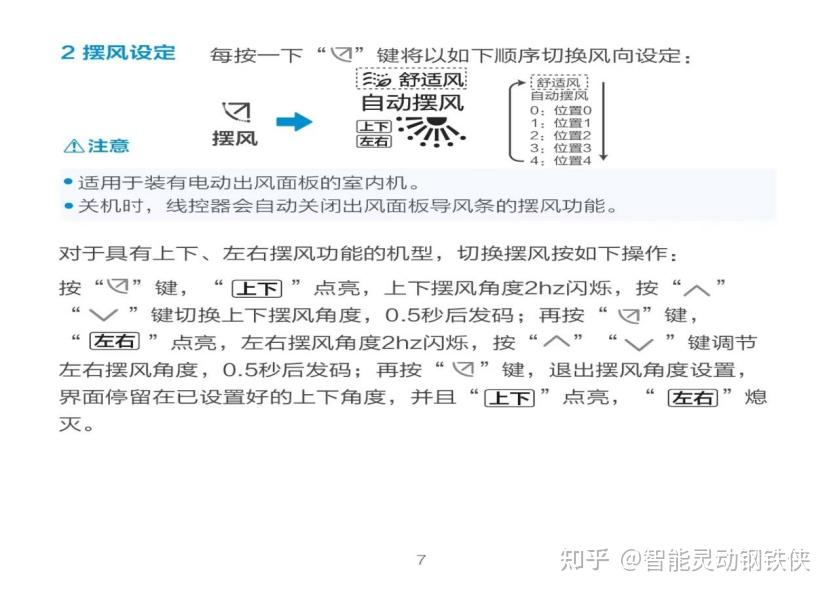 美的中央空调控制面板操作说明 知乎