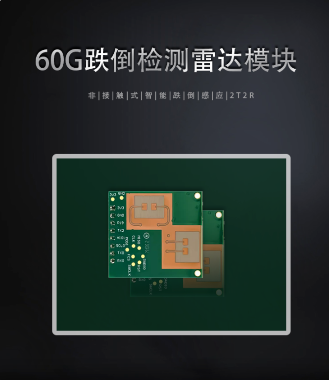 60G跌倒检测雷达模块 非接触式智能监测两发两收 - 知乎
