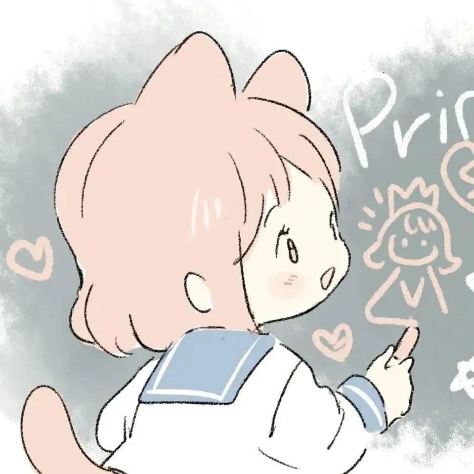 有没有一眼心动的可爱卡通情头？ - 知乎