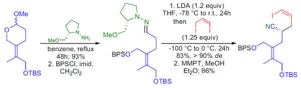 Enders SAMP/RAMP腙烷基化反应 - 知乎