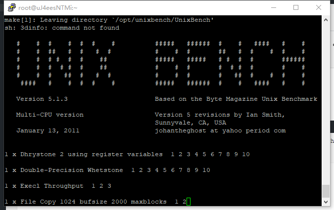 宝塔面板CPU性能分数和Unixbench分数对比 - 知乎