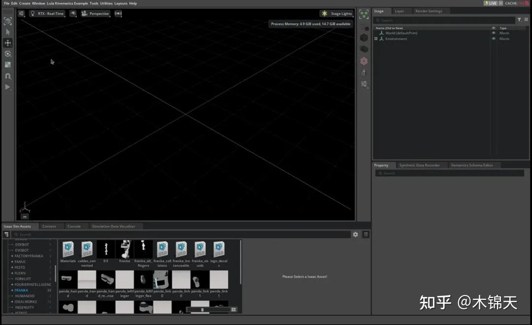 【Isaac Sim 4.5.0】Tools and Tutorials - Robot Simulation - Motion Generation - Lula Kinematics ...