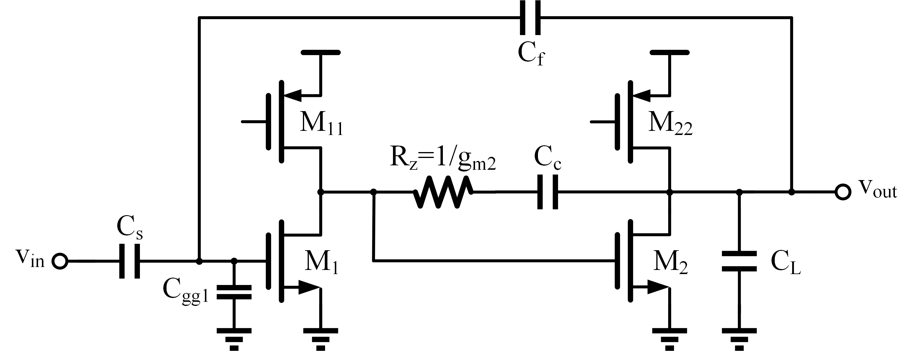 全差分两级运放设计：Cascode+CS+SC-CMFB - 知乎