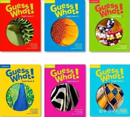 Guess What1-4级（含学生书+教师书+音频+白板） 剑桥小学英语教材 - 知乎
