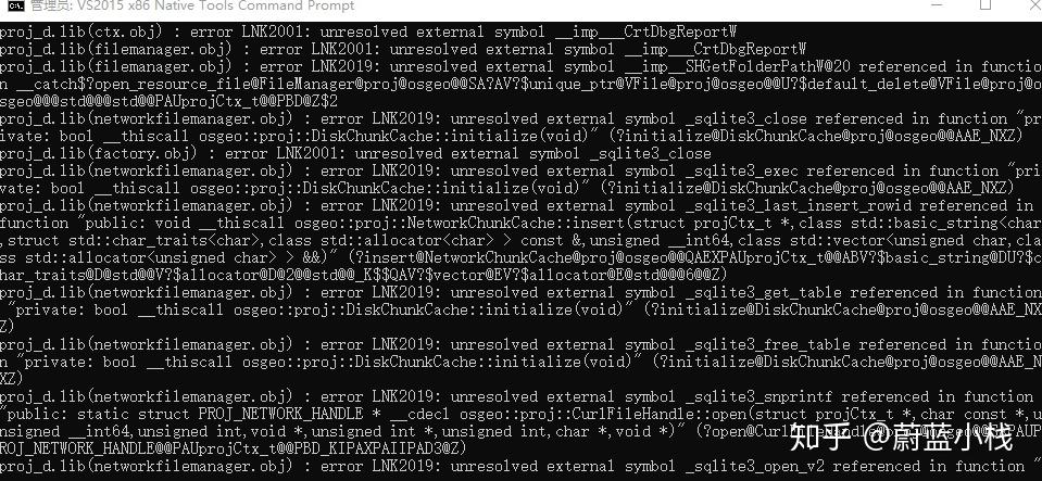 windows10编译安装gdal proj,sqlite3(一路向坑) - 知乎