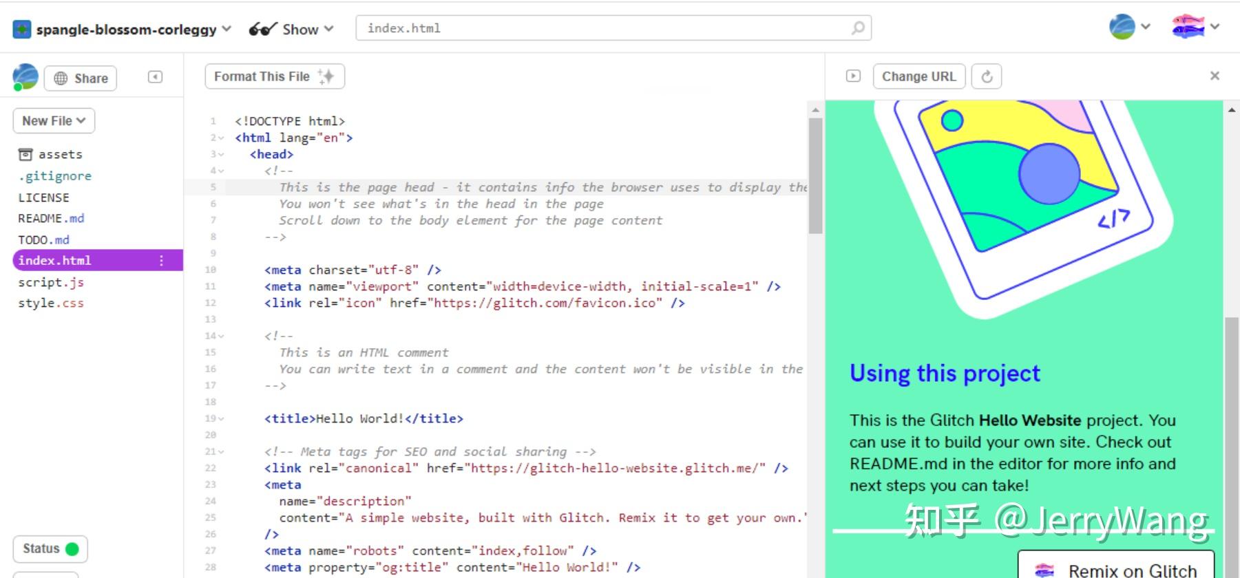 web 应用在线编辑器 glitch 简介 - 知乎