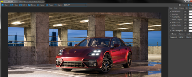 3dmax cr中如何使用互动式LightMix？ - 知乎