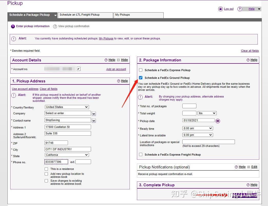 如何预约FedEx上门取件？ - 知乎