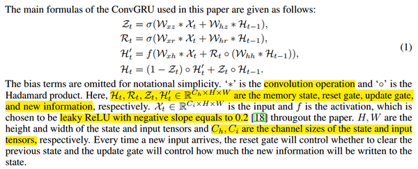 (26) TrajGRU降雨量预测-一个基准和一个新的模型 - 知乎