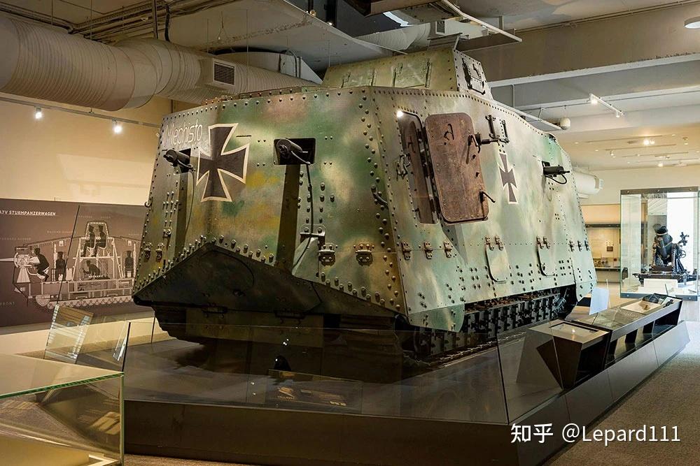 墨菲斯托：唯一幸存的一战德国A7V坦克 - 知乎