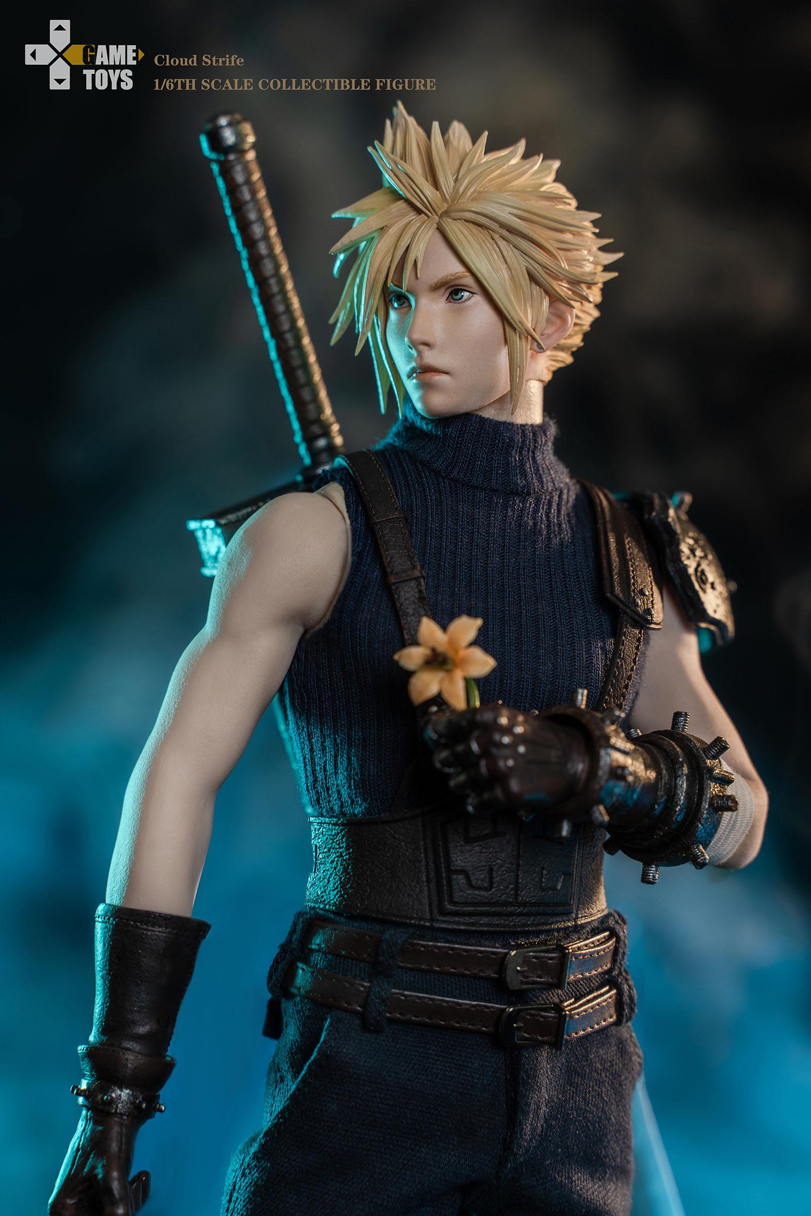 GAMETOYS《FF7》1/6克劳德：65cm的超大摩托车帅哭了！ - 知乎
