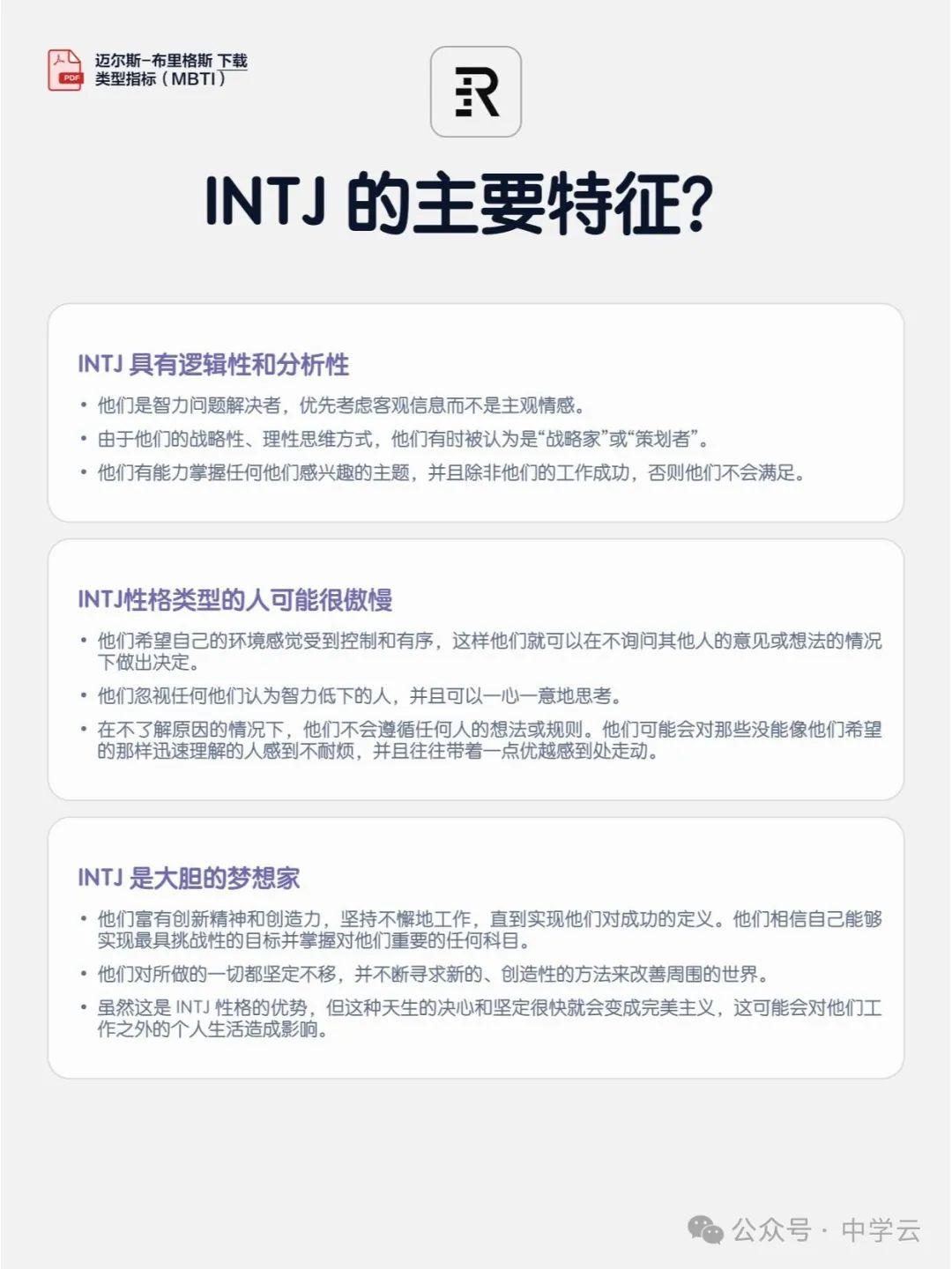 【INTJ人格】掌控全局的超级能力：建筑师 身边有这样的朋友吗 - 知乎