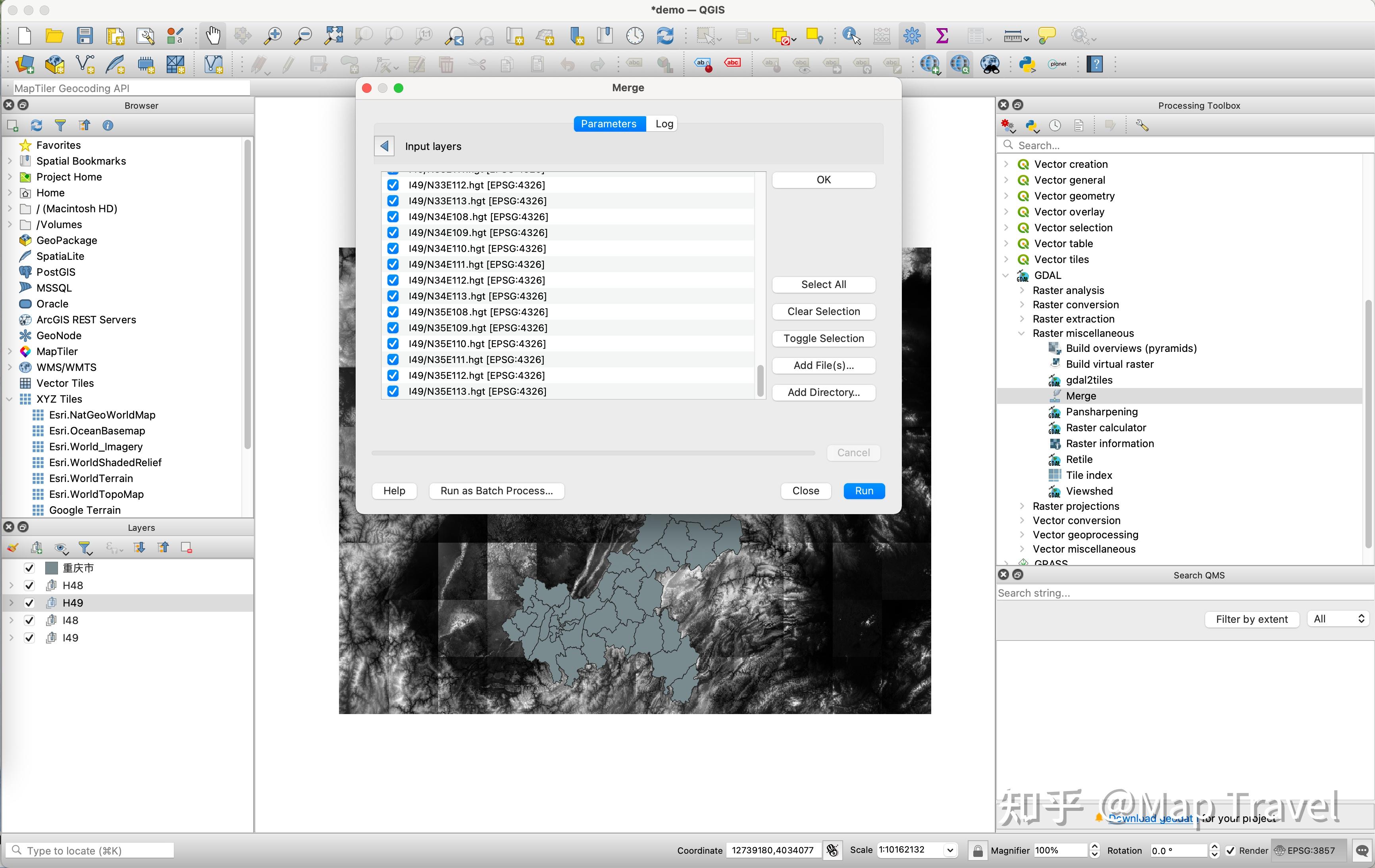 利用Blender和geopandas绘制3D地形图 - 知乎