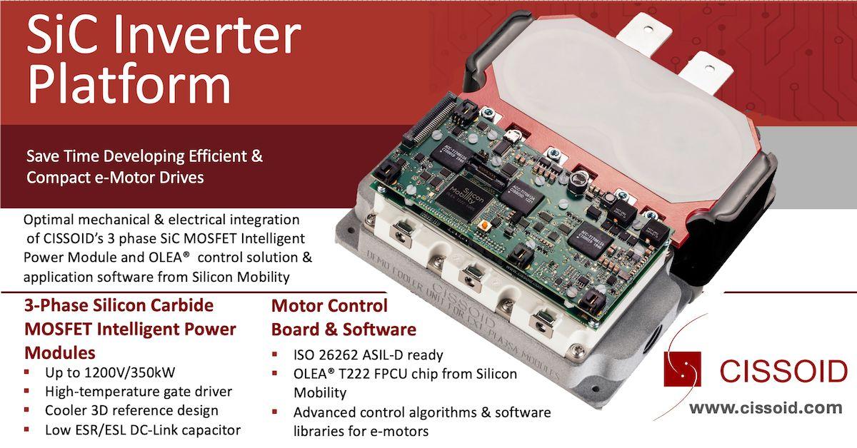 Silicon Mobility announced SiC inverter prototype with CISSOID - 知乎