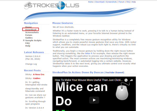 软件推荐:Windows全局鼠标手势Strokesplus - 知乎