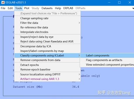 基于eeglab的脑电数据预处理 - 知乎