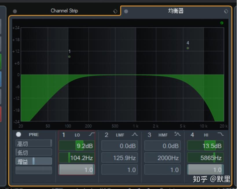 EQ调节介绍以及Cubase中的EQ处理方法及操作 - 知乎