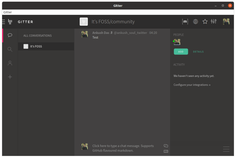 Gitter：面向开发者的跨平台开源社区平台 | Linux 中国 - 知乎