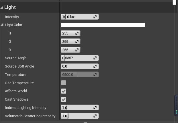 UE4_虚幻引擎基础照明_灯光类型 - 知乎