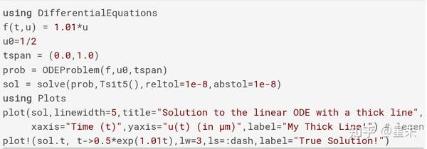 Julia踩坑练习DifferentialEquations.jl - 知乎