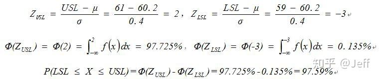 过程能力指标间的关系 - 知乎