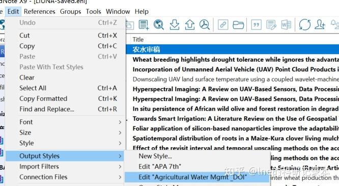 EndNote - 格式更改/期刊缩写 - 知乎