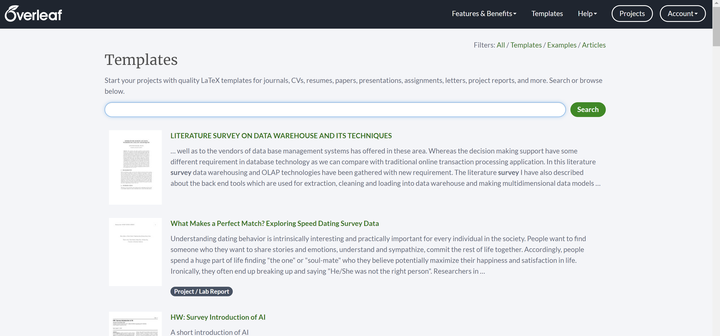 overleaf 模板挑选指南 - 知乎