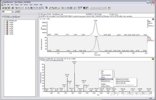 ProMass生物分子解卷积和报告软件 - 知乎
