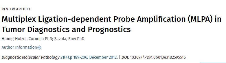 MLPA技术 | 助力疾病诊断关键工具 - 知乎