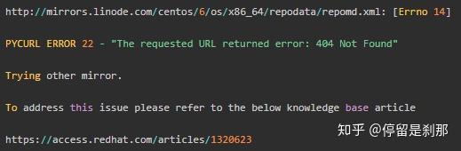 All mirror URLs are not using ftp, http[s] or file - 知乎
