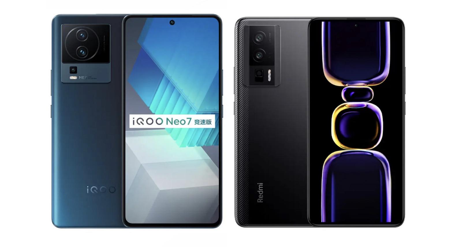 Redmi K60和iQOO Neo7竞速版有什么区别？怎么选？ - 知乎